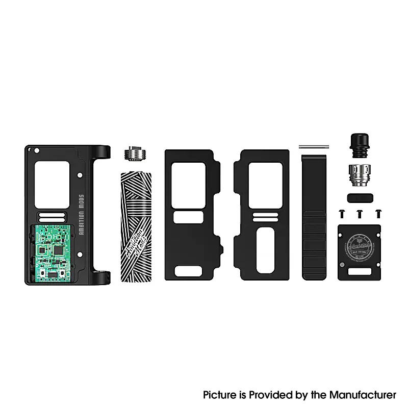 Authentic Ambition Mods Kil-Lite 60W AIO Boro Mod VW 1~60W, 1 x 18650 ...