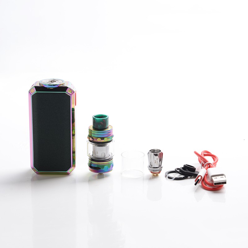 Authentic Smoant Ladon 225W TC VW Vape Box Mod + AIO 2in1 Tank Vape Kit ...