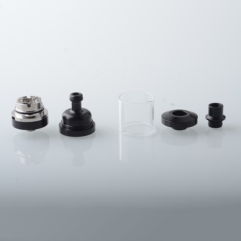 NarVa RTA Rebuildable Tank Vape Atomizer 316SS + PCTG, 22mm Diameter ...