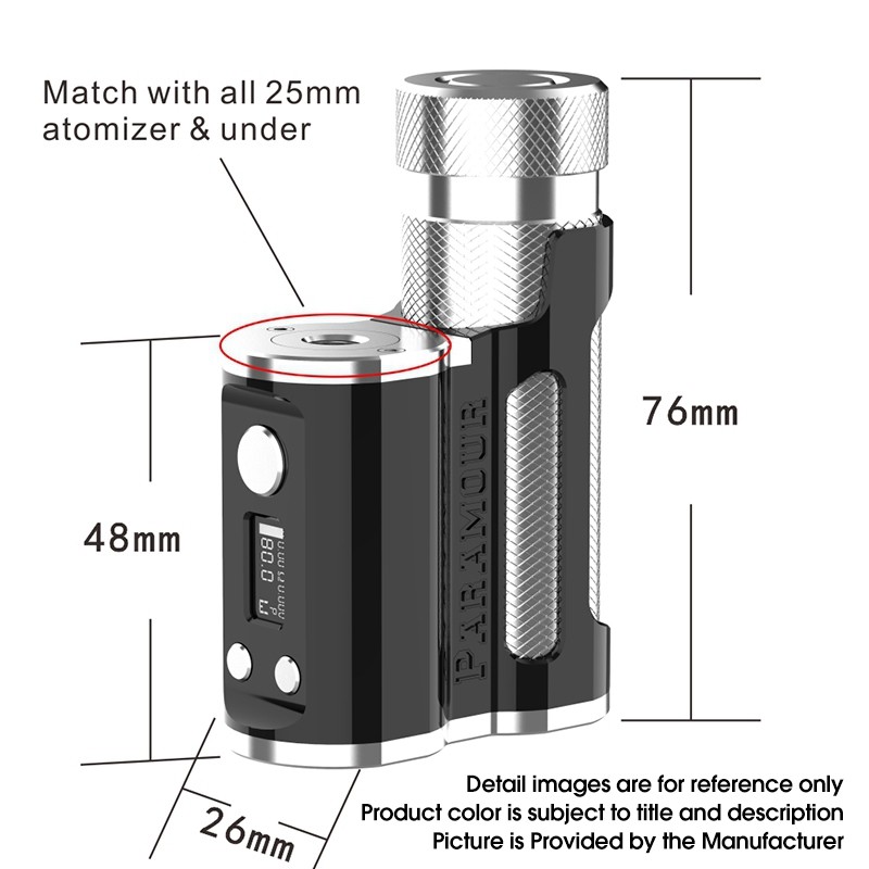 Authentic Mechlyfe x Fallout Vape x Mrjustright1 Paramour SBS Mod, Side ...