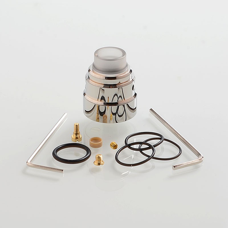 SXK ReLoad S Style RDA Rebuildable Dripping Vape Atomizer - Red, 316 ...