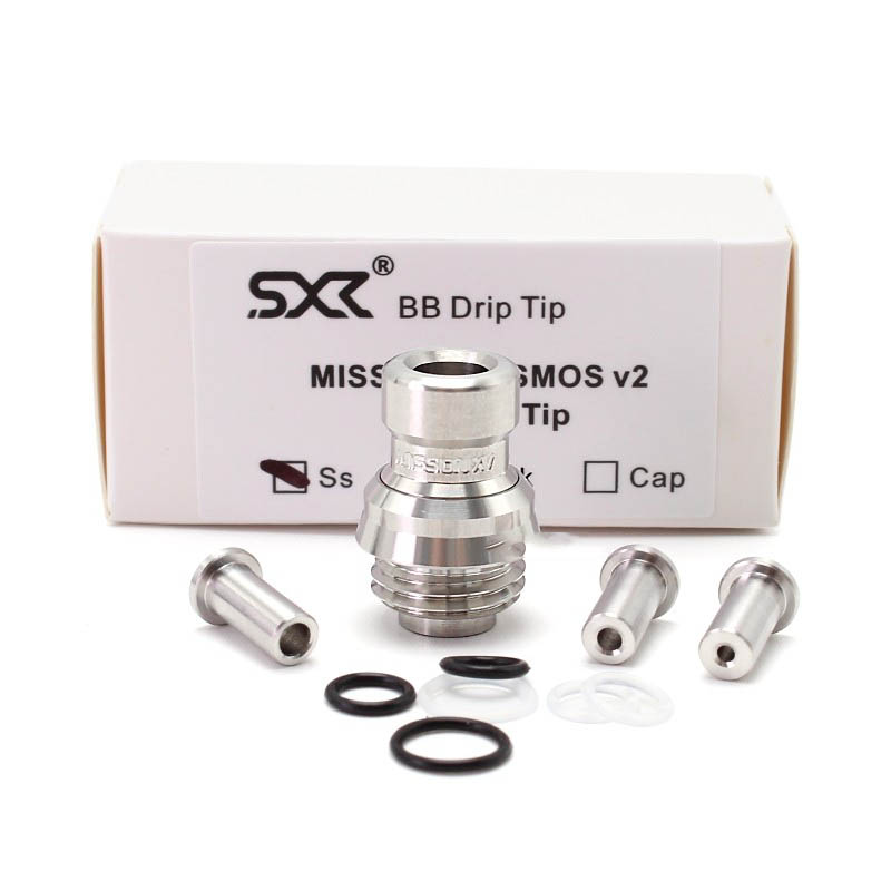 SXK Cosmos V2 Booster Integrated Drip Tip for BB / Billet / Boro AIO ...