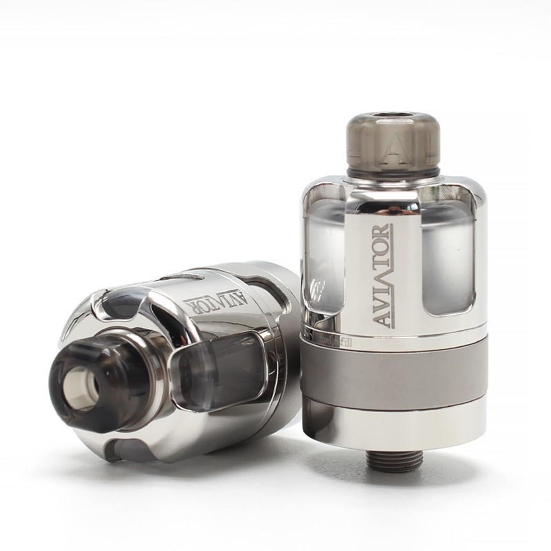 SXK Aviator RTA Rebuildable Tank Vape Atomizer 316SS + PCTG, MTL / DL ...