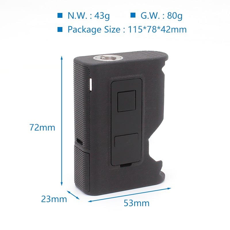 SXK PSYCHOMOD KBR-S Boro Mod PA66 3D Printed 1~60W, 1 x 18650, Evolv ...