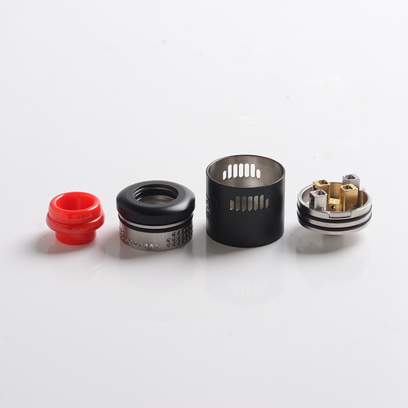 Authentic Hellvape Hellbeast RDA Rebuildable Dripping Vape Atomizer w ...