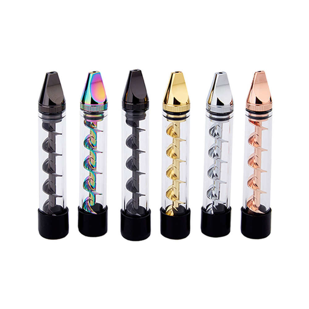 New twisted glass blunt dry herb waterproof e cigarette newest vape pen ...