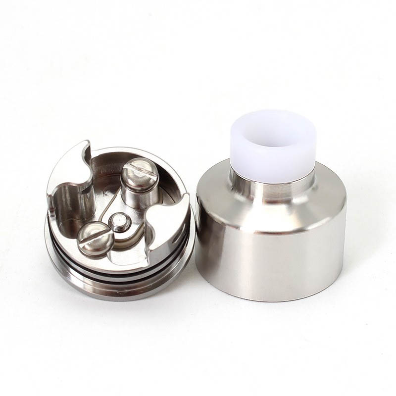 SXK NarDa 5A Rebuildable Dripping Vape Atomizer - Silver, 316SS, BF Pin ...