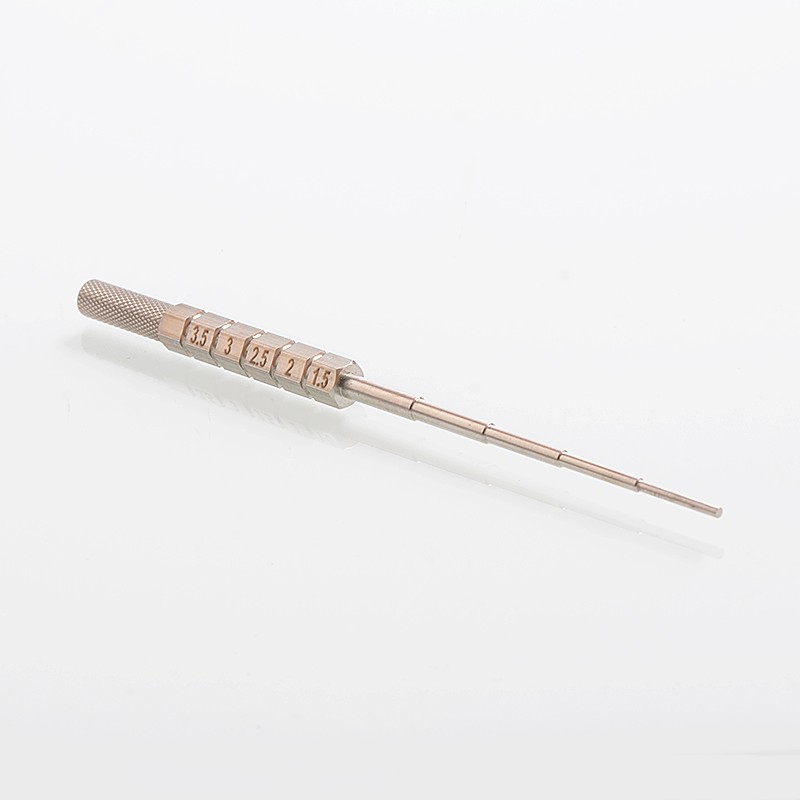 Micro Coil Jig Plus with Screwdriver - Silver, Stainless Steel, 1.5mm ...