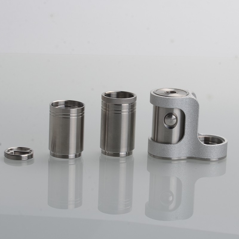 Authentic Ambition Mods Converter SBS Side-by-Side Box Mod - Silver, 1 ...