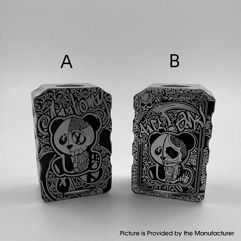 PRC X Wic'k Panda Tocol Boro Tank for SXK BB / Billet AIO Box Mod Kit ...