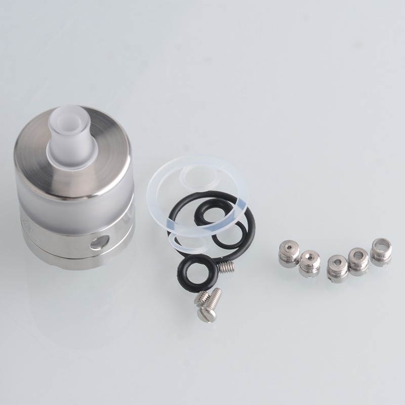 5AVape EVL Wraith RTA Rebuildable Tank Vape Atomizer - Silver, 316SS ...