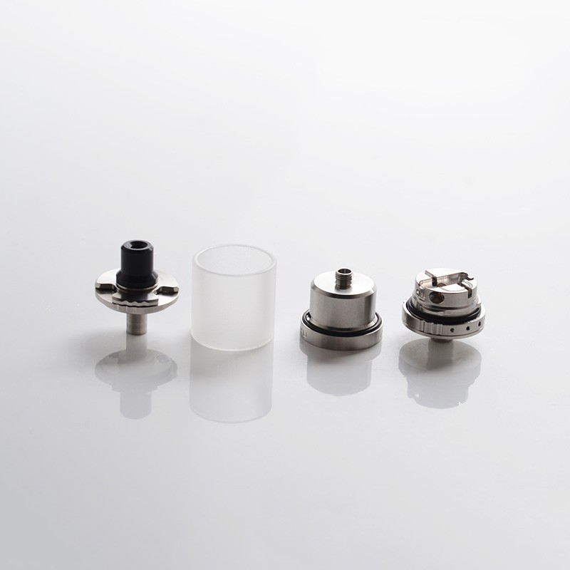 SXK Nibiru Style MTL / RDL RTA Rebuildable Tank Vape Atomizer - Silver ...