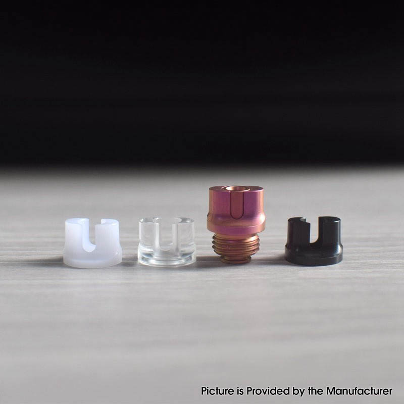 Authentic MK MODS Titanium TA Integrated Drip Tip Set for BB / Billet ...