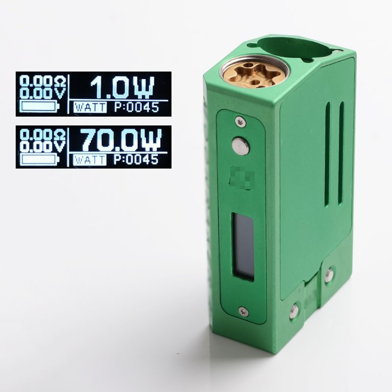 SXK Sunbox E8 Moonraker 70W Sliding VW Vape Box Mod Compatible with ...