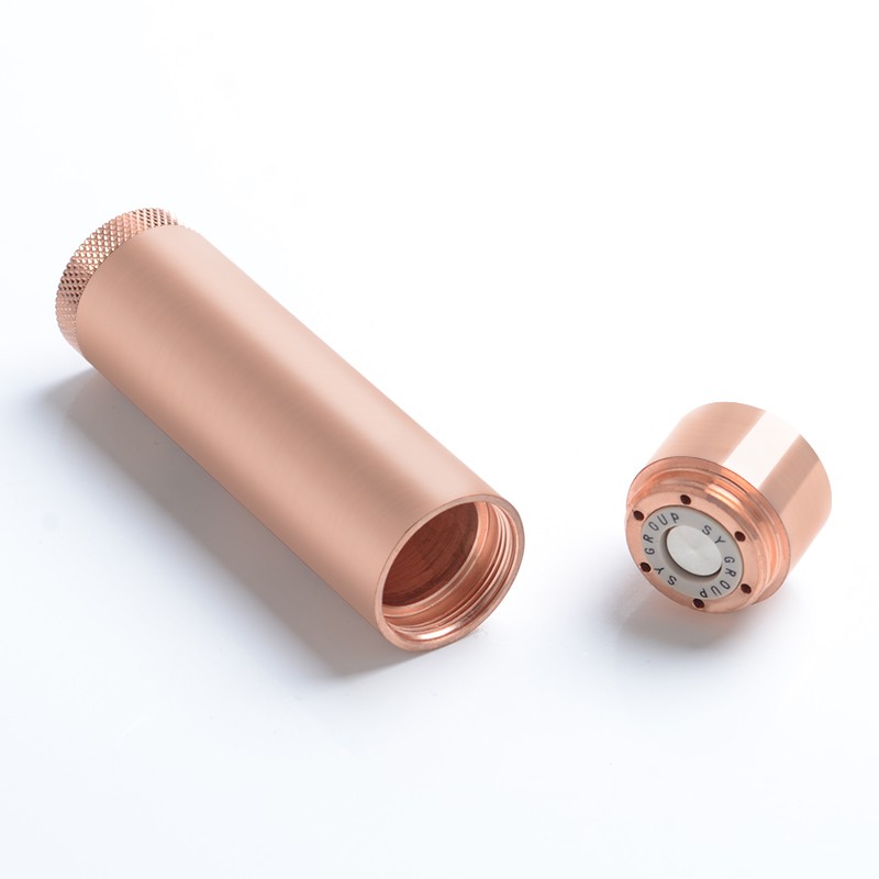 Authentic SY Group Lucifer Vape Mechanical Mod - Copper, Copper, 1 x ...