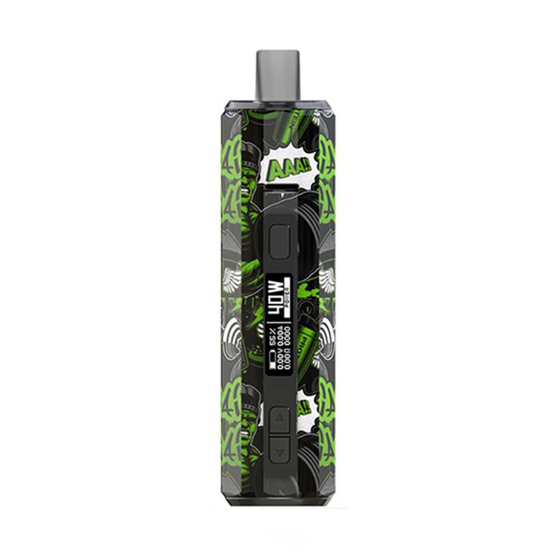 Authentic Hugo Vapor Boxer AIO Pod Vape Mod Kit, 1500mAh, 5~40W, 3.5ml ...