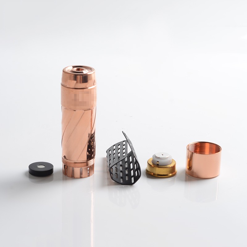 El Thunder V4 Style Vape Mechanical Mod, Brass, 1 x 18650 / 20700 ...